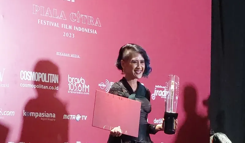 Aline Jusria Raih Penghargaan Penyunting Gambar Terbaik FFI 2023