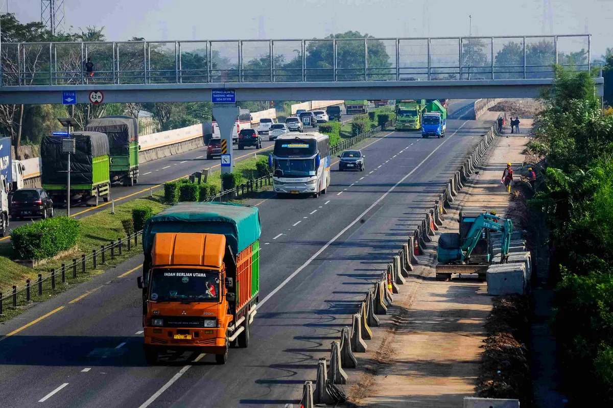 Pelebaran Jalan Tol Serang Barat-Cilegon Timur